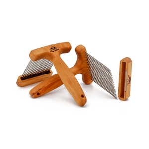 Regular Wool Combs- Single or Double Row - Fine or Extra Fine - Smooth ...