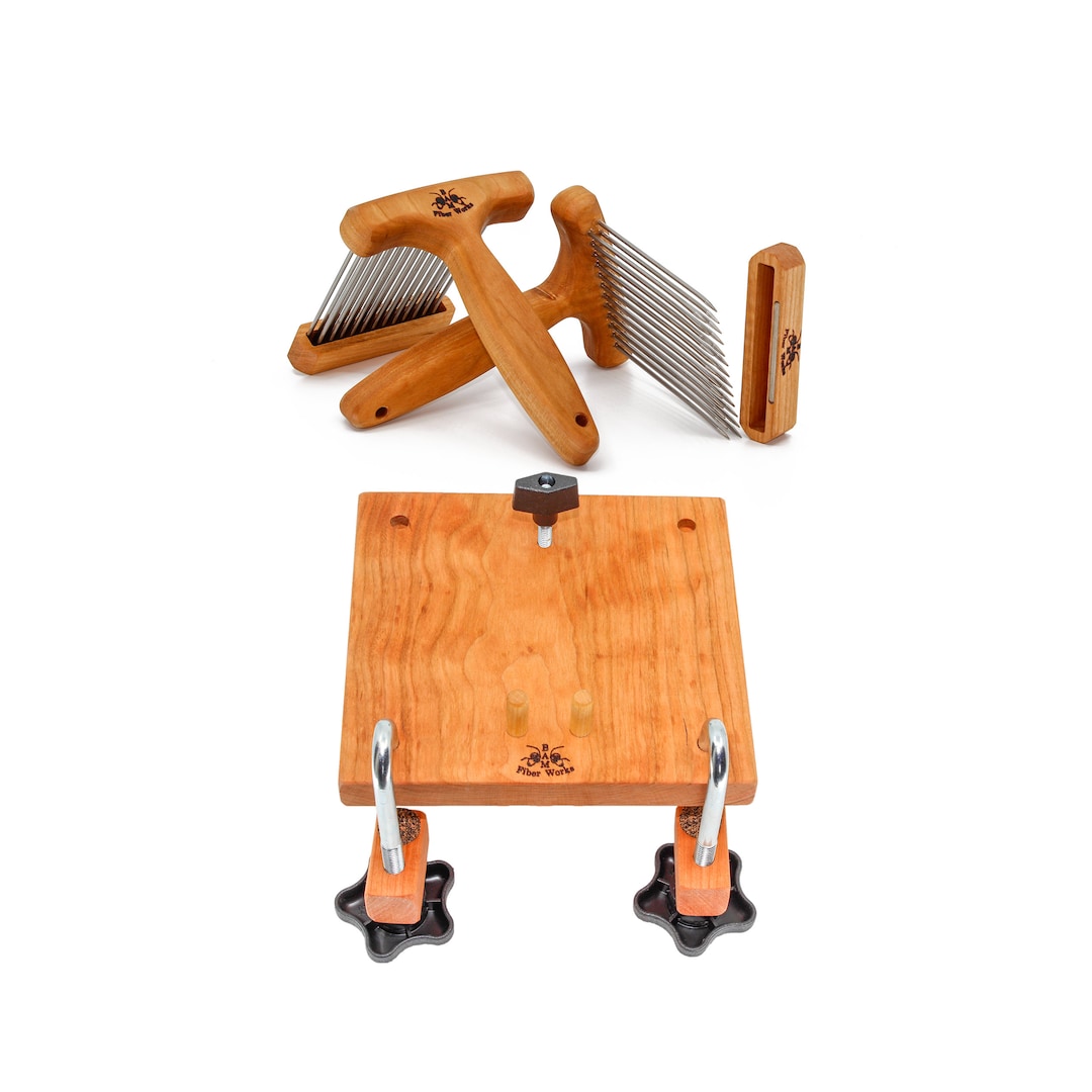 Regular Wool Combs W/holder - Single or Double Row - Fine or Extra Fine ...