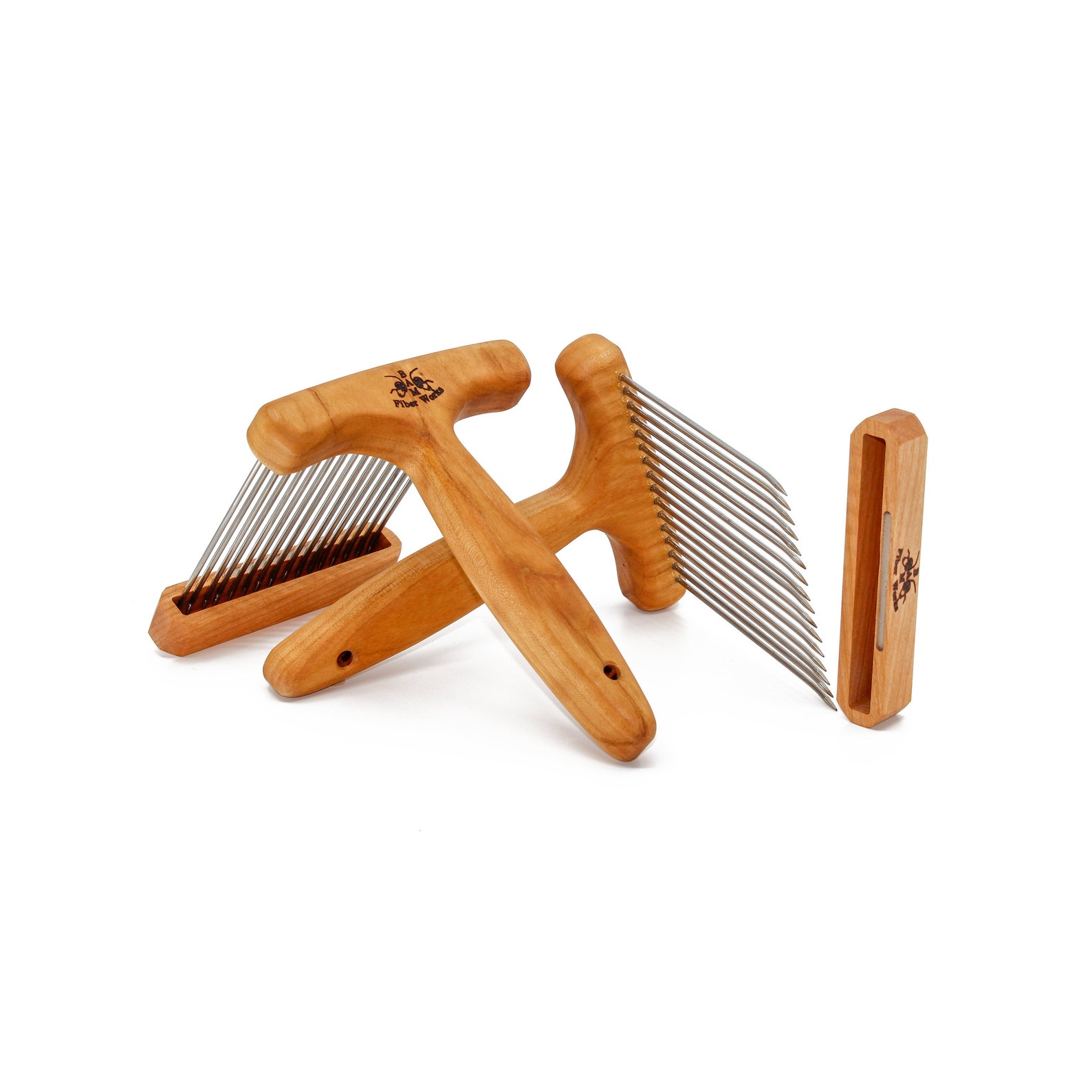 Large Wool Combs- Single or Double Row - Fine or Extra Fine - Smooth ...