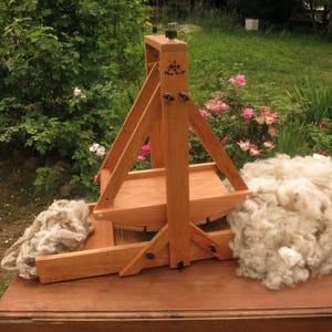 Wool Picker Large Cherry Swing Picker ~bam Fiber Works Original~ - Etsy