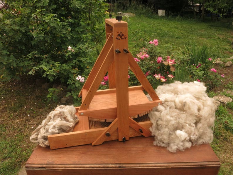 Wool Picker Large Cherry Swing Picker bam Fiber Works - Etsy