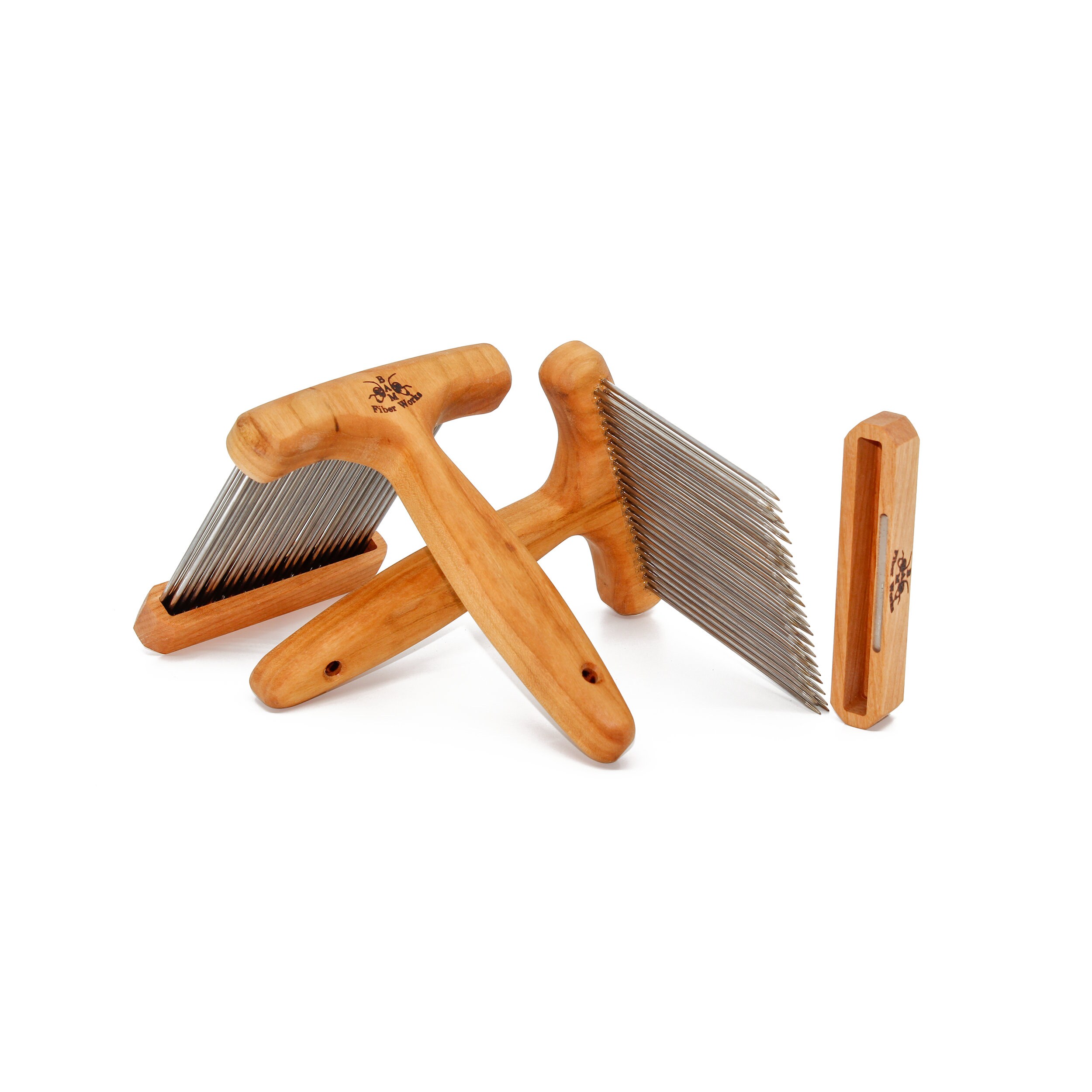 Large Wool Combs- Single or Double Row - Fine or Extra Fine - Smooth ...