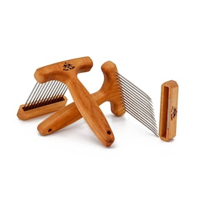 Regular Wool Combs- Single or Double Row - Fine or Extra Fine - Smooth ...