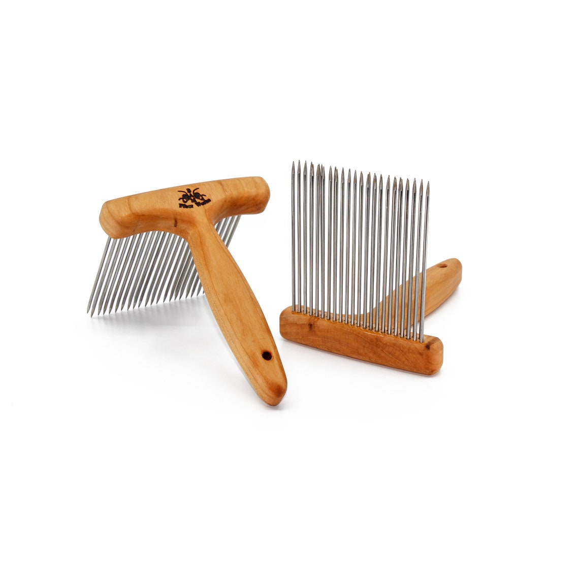 Large Wool Combs- Single or Double Row - Fine or Extra Fine - Smooth ...