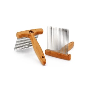 Large Wool Combs- Single or Double Row - Fine or Extra Fine - Smooth ...