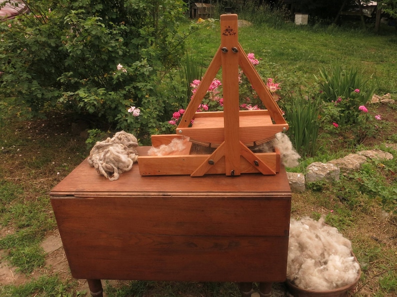 Wool Picker Large Cherry Swing Picker bam Fiber Works - Etsy