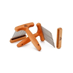 Large Wool Combs- Single or Double Row - Fine or Extra Fine - Smooth ...