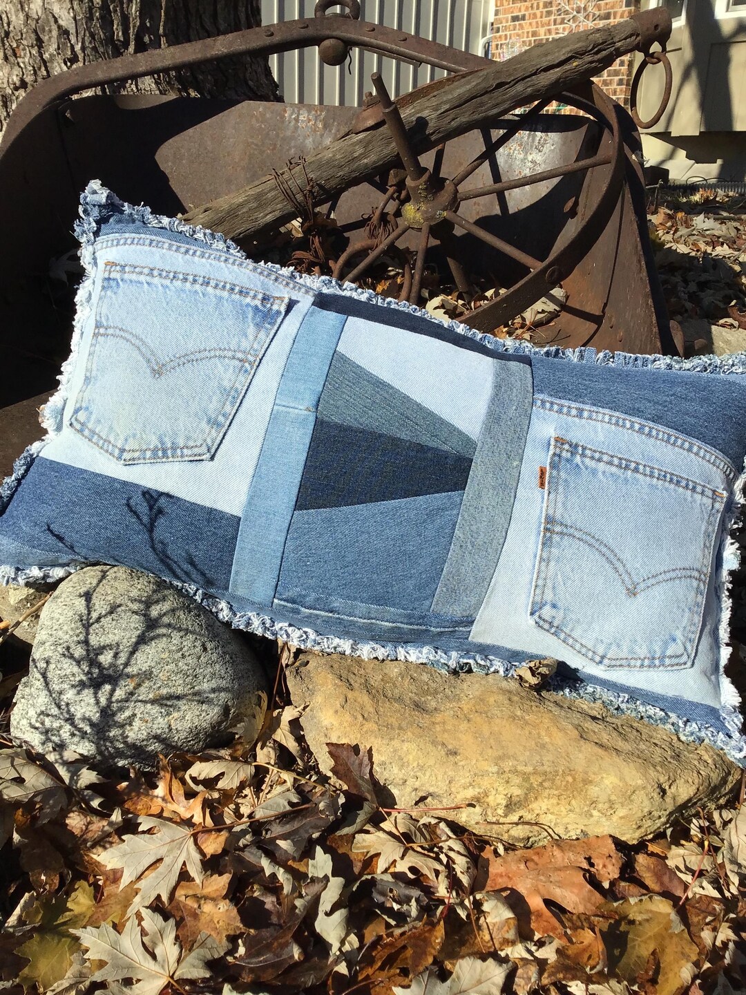 Denim, Sham Style Throw Pillow With Pillow Insert Included. Levi’s ...