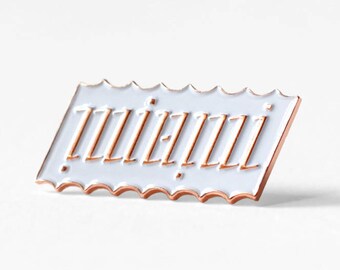 Miami Enamel Pin - Etsy
