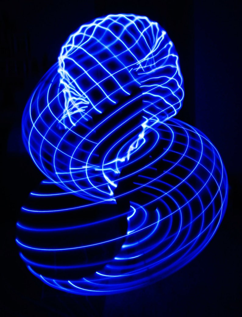 LED Hula Hoop ~ Huey Bluey ~ ALL Blue Leds - Etsy
