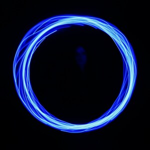 LED Hula Hoop ~ Huey Bluey ~ ALL Blue Leds - Etsy
