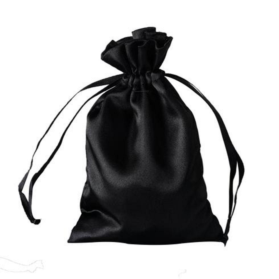 Satin Drawstring Bag Black 3x4 4x6 5x7 6x9 8x13 - Etsy