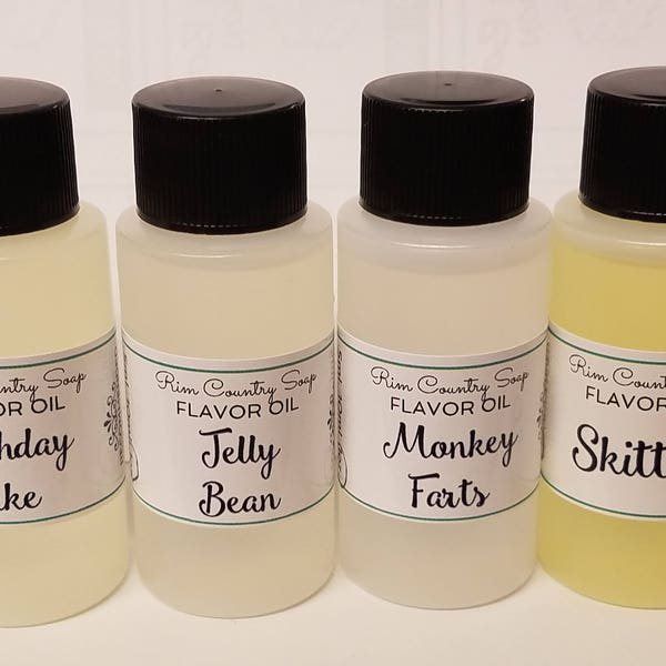 Flavor Oil - Etsy