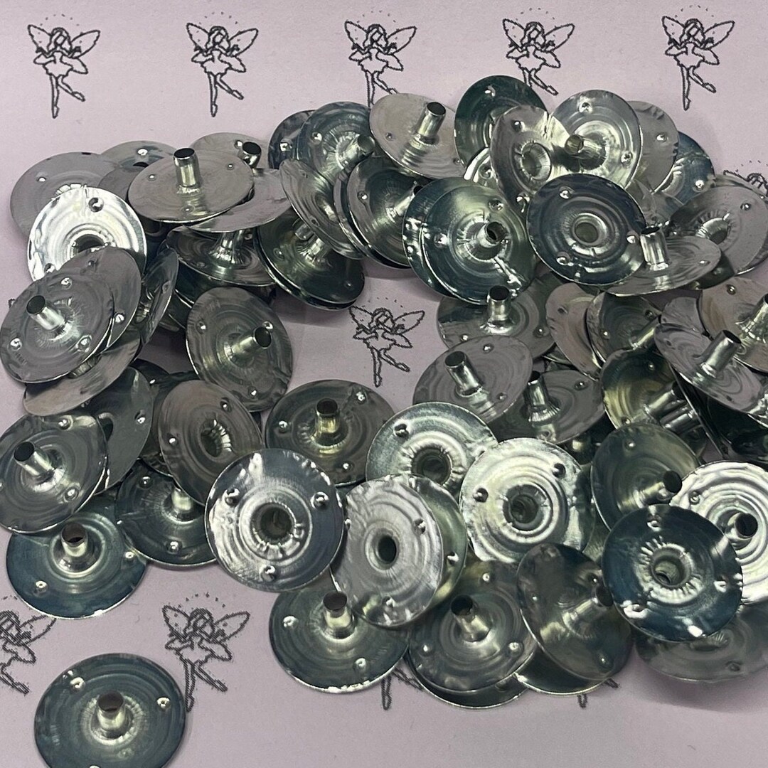 100 Pieces of Wick Tabs for Candles (wick Holder - Wick Sustainer ...