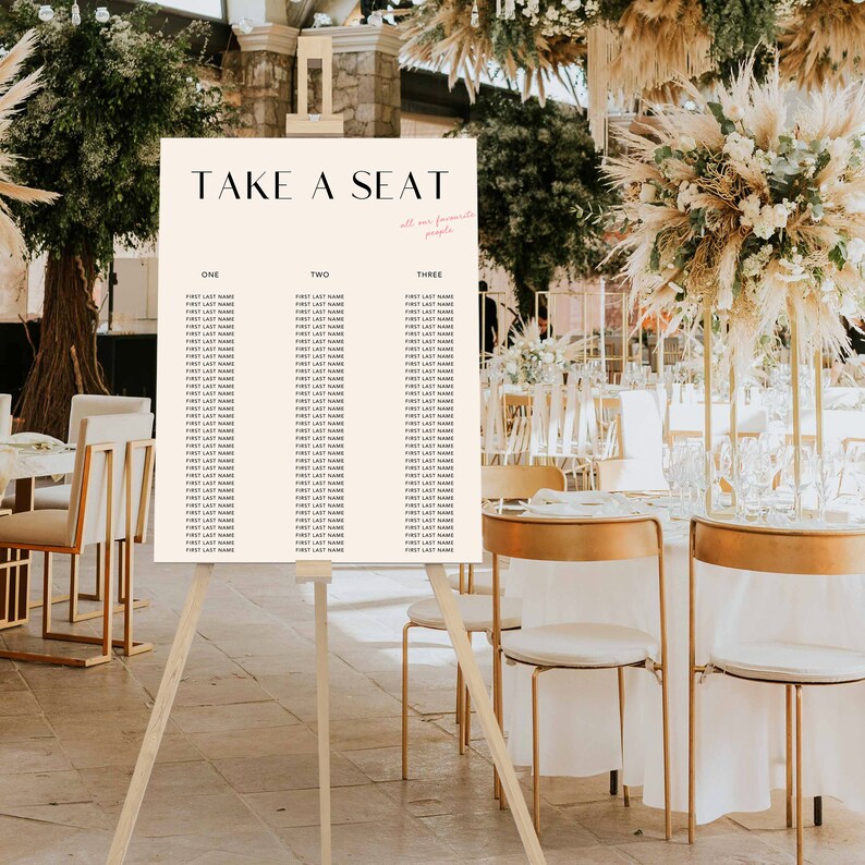 Wedding Sign Printables Bundle. Editable With Canva - Etsy