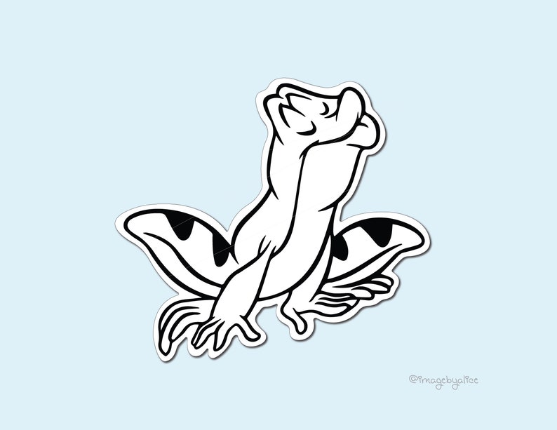 Frog Sticker PNG Love Svg Sticker Cricut T-shirt Svg | Etsy
