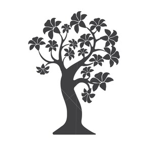 Tree SVG, Tree Sticker, Tree Clipart, Tree Vinyl Decal, Svg Files for ...