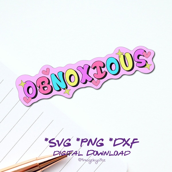 Obnoxious Card - Etsy