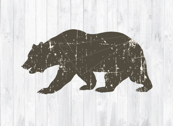 Bear SVG. Bear Vinyl Decal Bear Loverbear Dxf Bear - Etsy