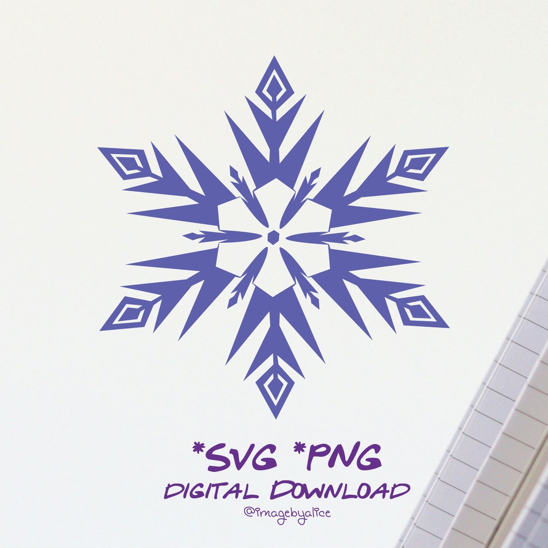 Printable Snowflake SVG, Snowflake Sticker, Snowflake Cricut, Snowflake ...