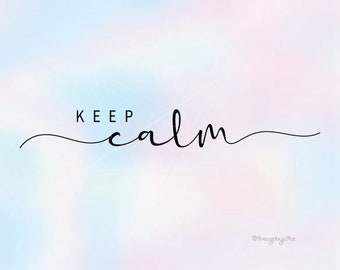 Keep Calm Crown SVG File Cutting Template-vector Clip Art for ...