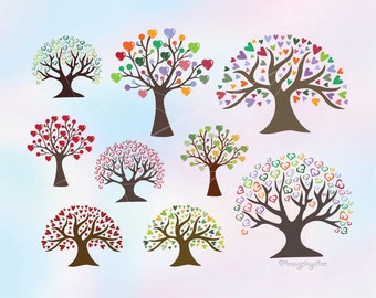 Tree SVG DXF, Tree Sticker, Tree Clipart, Tree Vinyl Decal, Svg Files ...