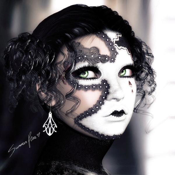 Porcelain Doll Mask - Etsy