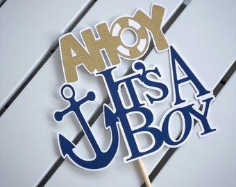 Nautical Cake Topper | Etsy