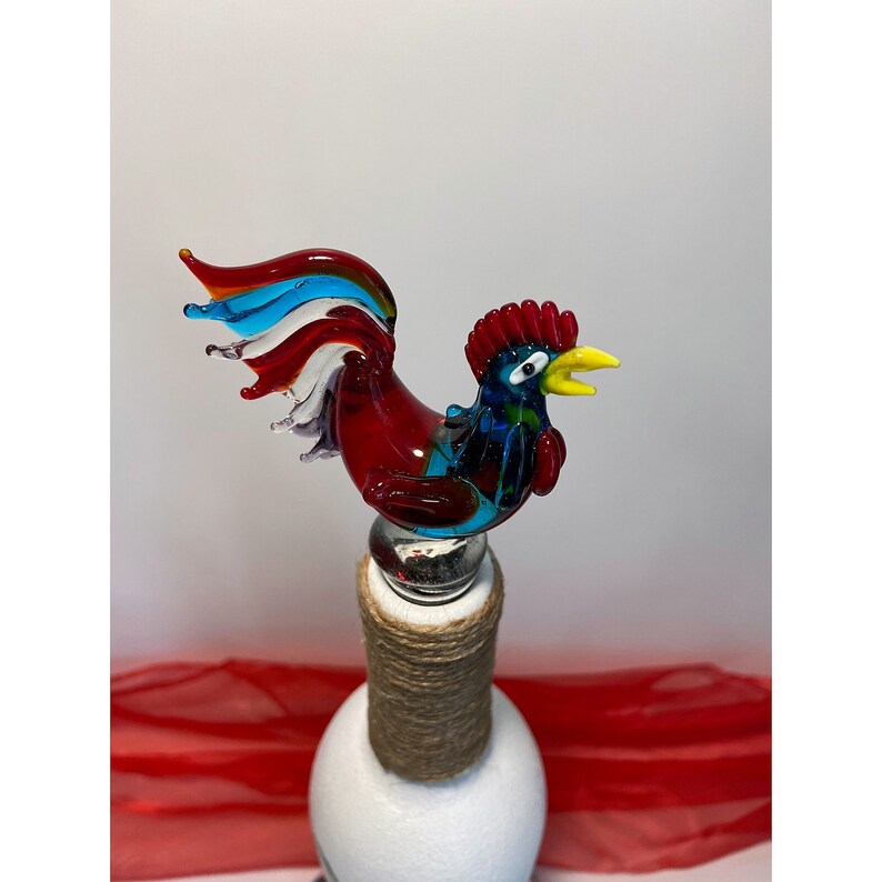 Rooster Decor Stacked Tea Cups Unique Rooster Gift - Etsy