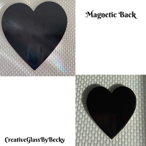 Heart Magnet Set, Magnetic Canvas Heart, Valentine Hearts Magnet ...