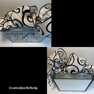 Music Room Decor, Treble Clef Gift, Gift for Music Lover, Lighted Glass ...