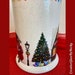 Holiday Cookie Jar, Christmas Canisters, Christmas Village Decor, Merry ...