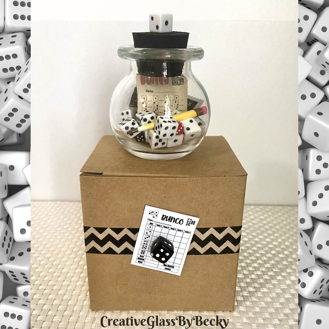 Bunco Gifts, Bunco Party Gifts Ideas, Bunco Dice, Unique Party Gift ...