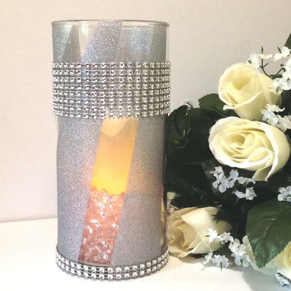 Rhinestone Vases - Etsy