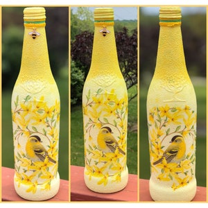 Finch Decor, Yellow Finch Bird, Finch Gifts, Bird Lover Gifts, Yellow ...