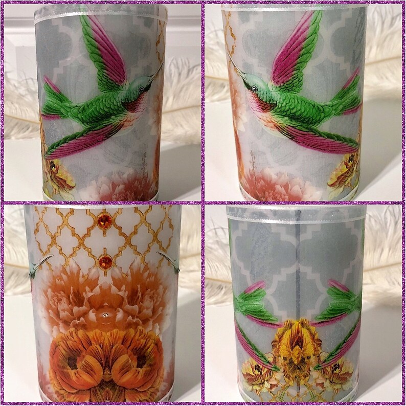 Hummingbird Gifts Flameless Candle with Timer Hummingbird | Etsy