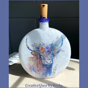 Highland Cow Light Highland Cow Farmhouse Highland Cow - Etsy