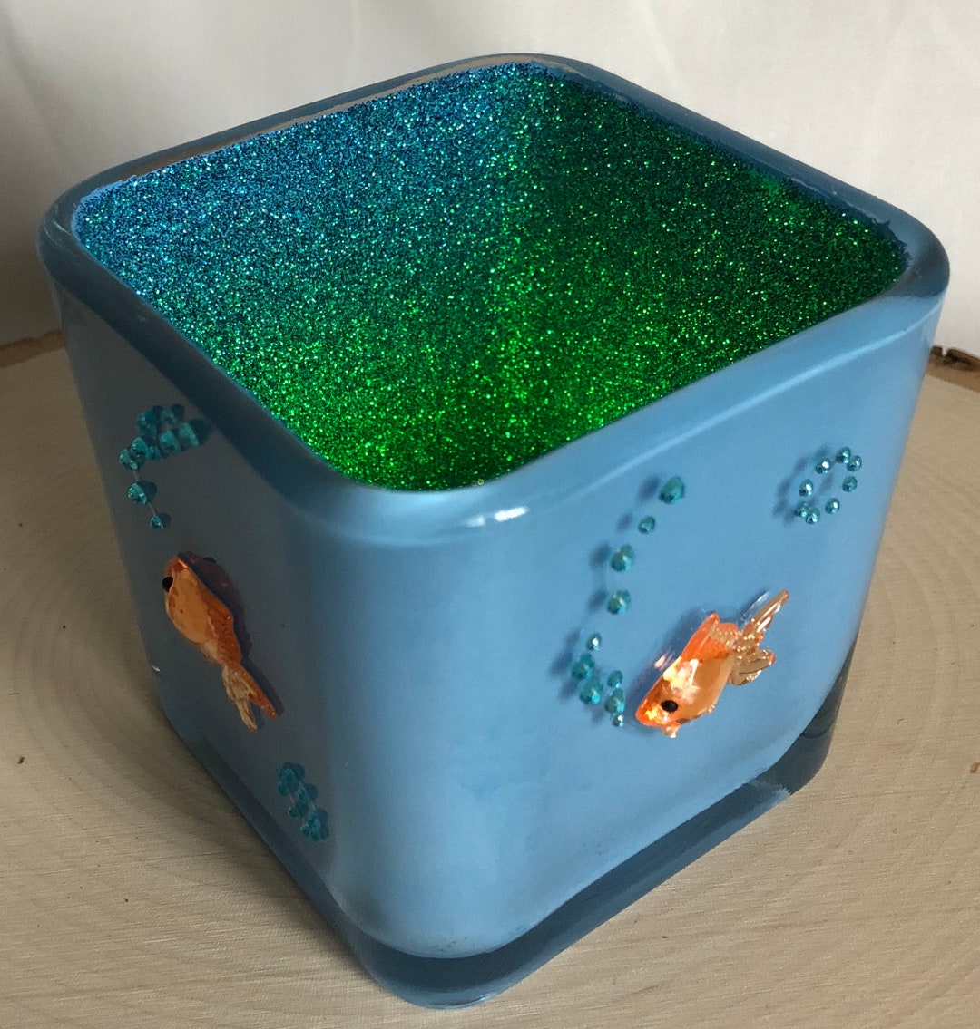 Under the Sea Nursery, Fish Candle Holder, Blue Candle Holders, Under ...