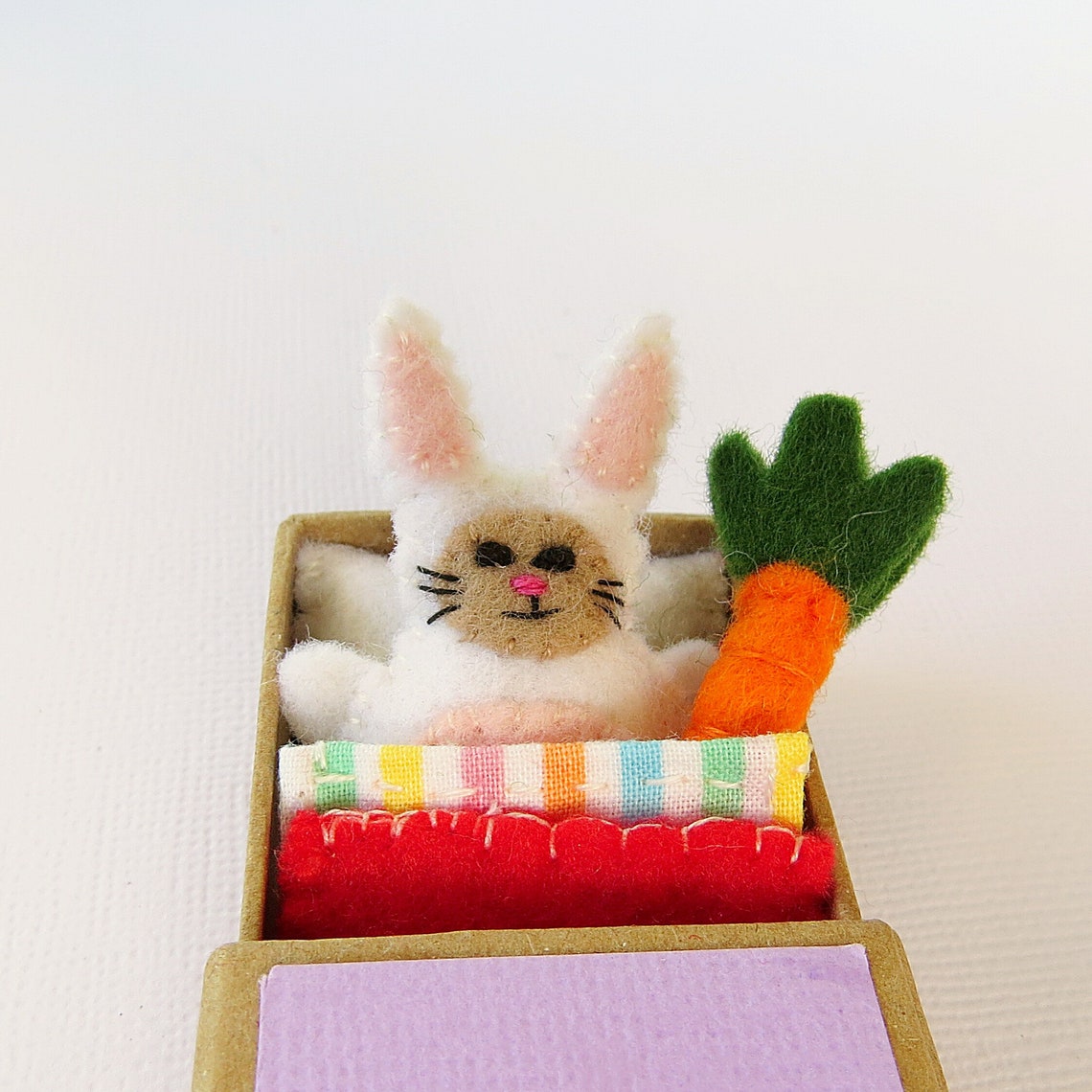 DIGITAL SEWING PATTERN: Matchbox Animal Bed Felt Mouse | Etsy
