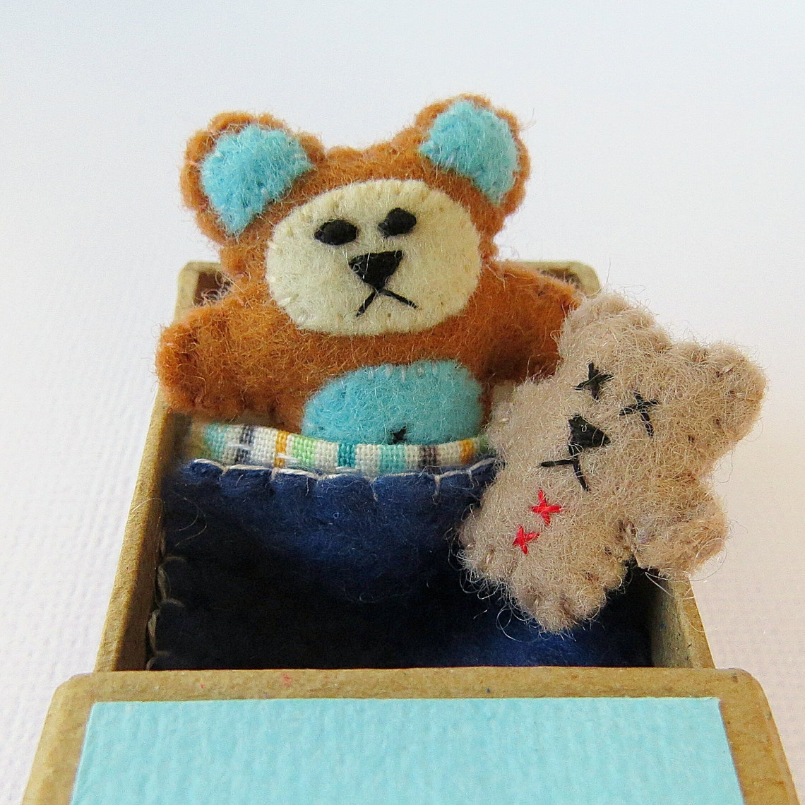 DIGITAL SEWING PATTERN: Matchbox Animal Bed Felt Mouse | Etsy