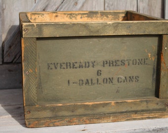 Wood military crate | Etsy