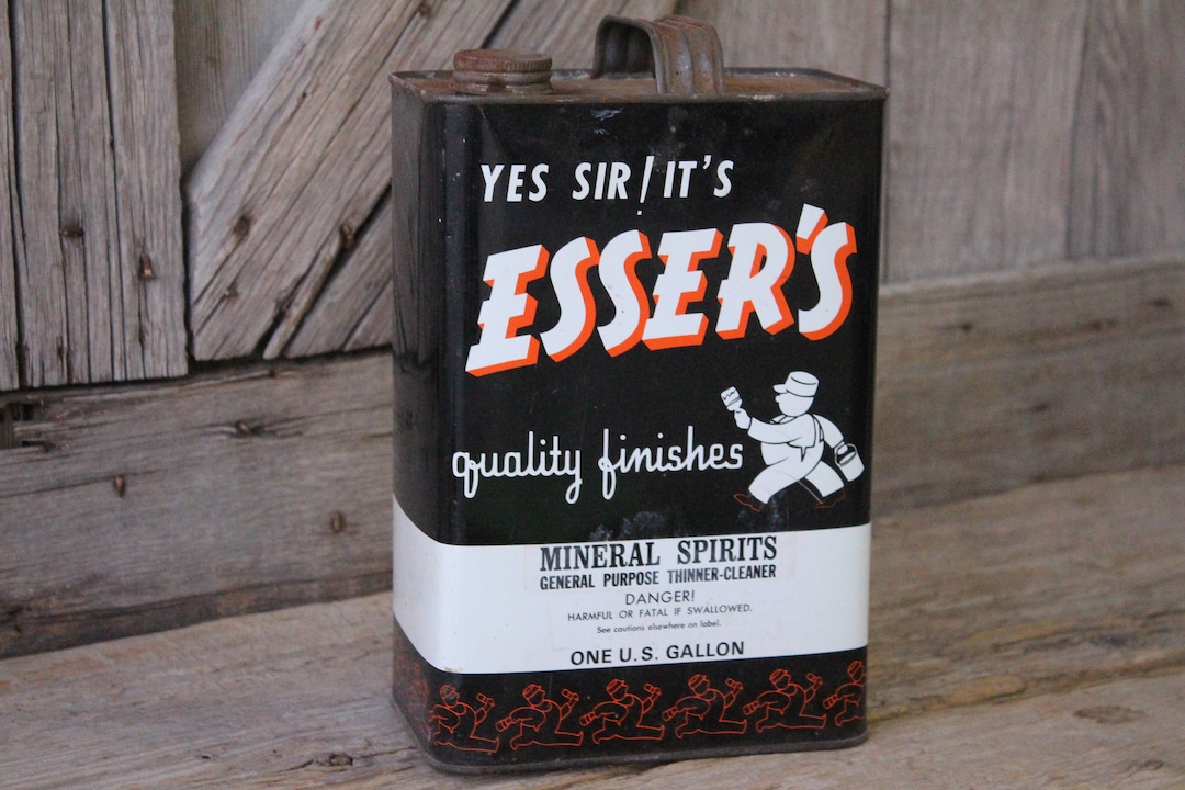 Esser's Mineral Spirits One Gallon Can T. C. Esser Company Milwaukee ...