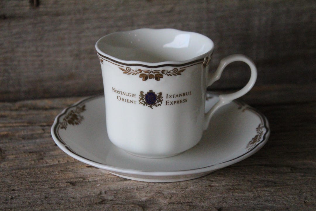Nostalgie Istanbul Orient Express Coffee Cup and Saucer Momoyama Japan ...