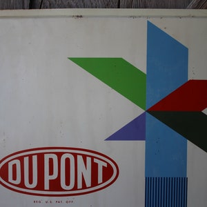 Dupont Lucite Wall Paint Metal Hardware Store Sign Colorful Bright ...