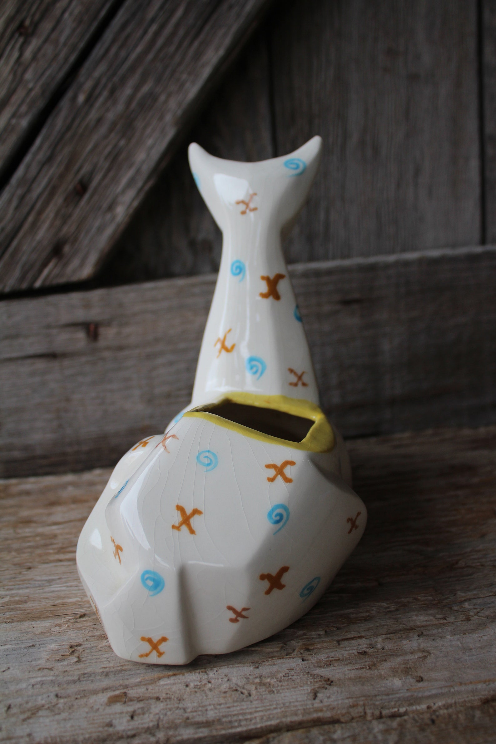 Rare Block California Pottery Cubist Modern Art Siamese Cat - Etsy