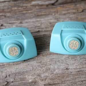 Turquoise Blue General Electric Sleep Guard Heated Blankets Controllers ...