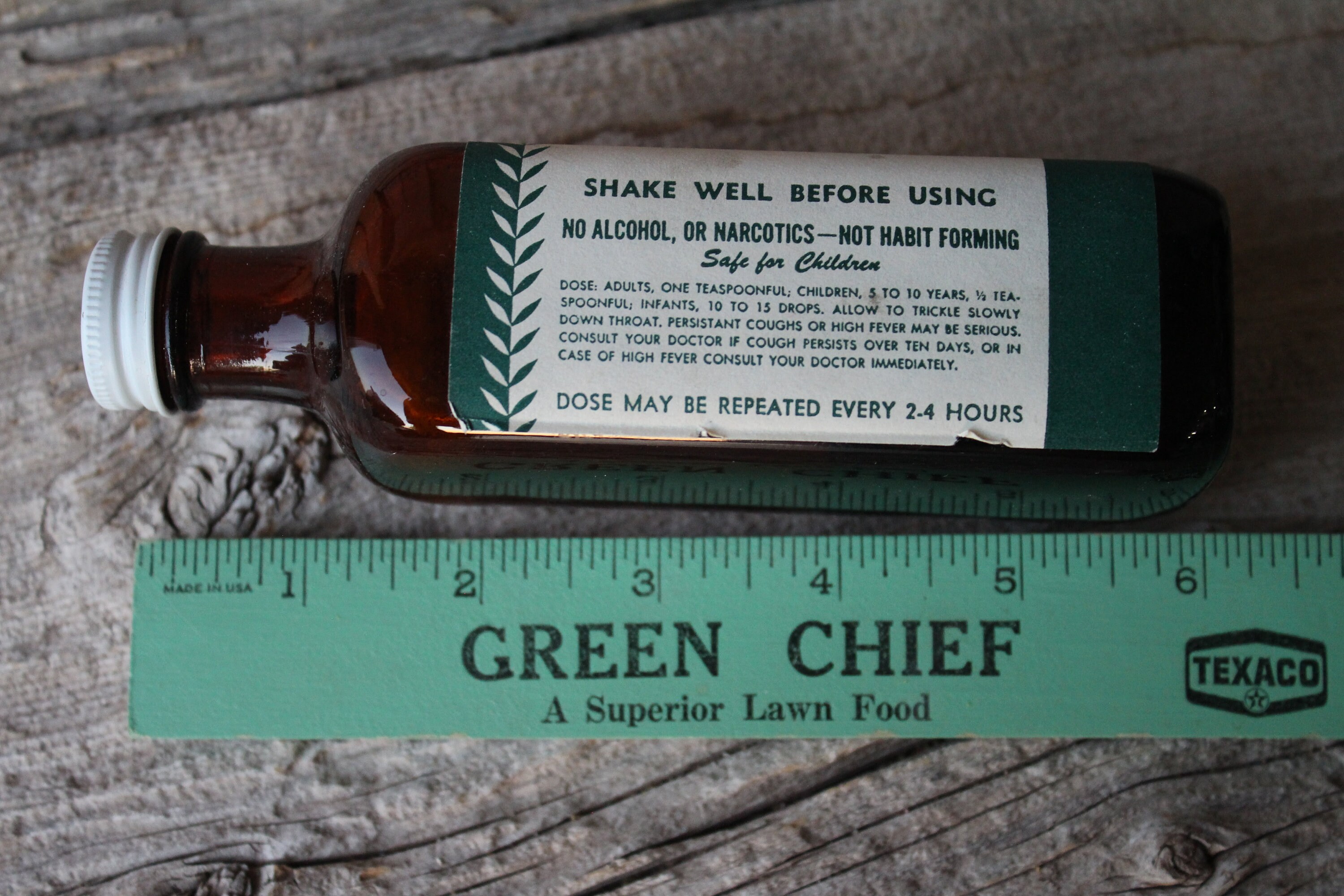 Bronchi-lyptus Vintage Cough Syrup Bottle in Advertising Box - Etsy UK