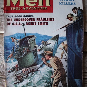 Pulp Magazine Men True Adventure Stories, February 1958 Vol. 7 No. 2 ...