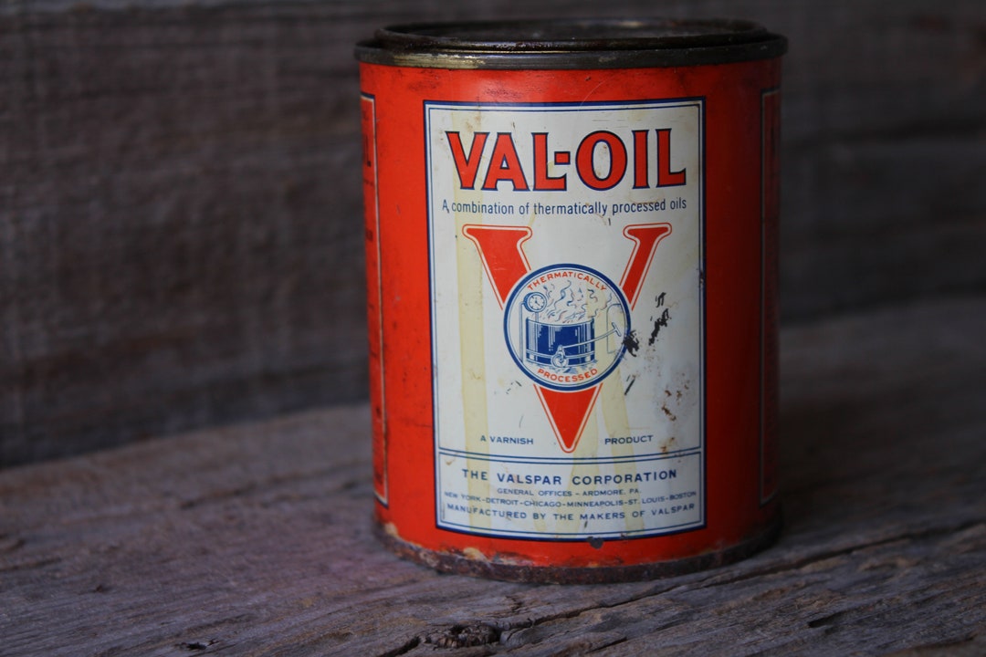 Valspar Val-oil Tin Rust Preventer, Sealer, Waterproofer One Pint ...