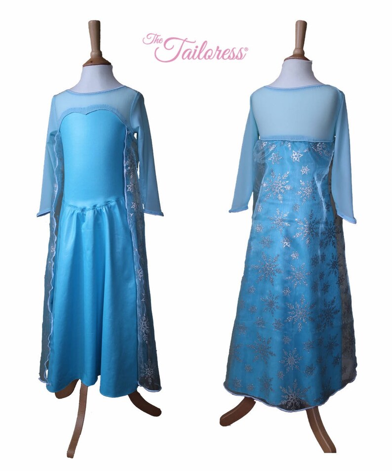 Age 1-6 Elsa Frozen Pdf Sewing Patterns Frozen Dress Sewing | Etsy